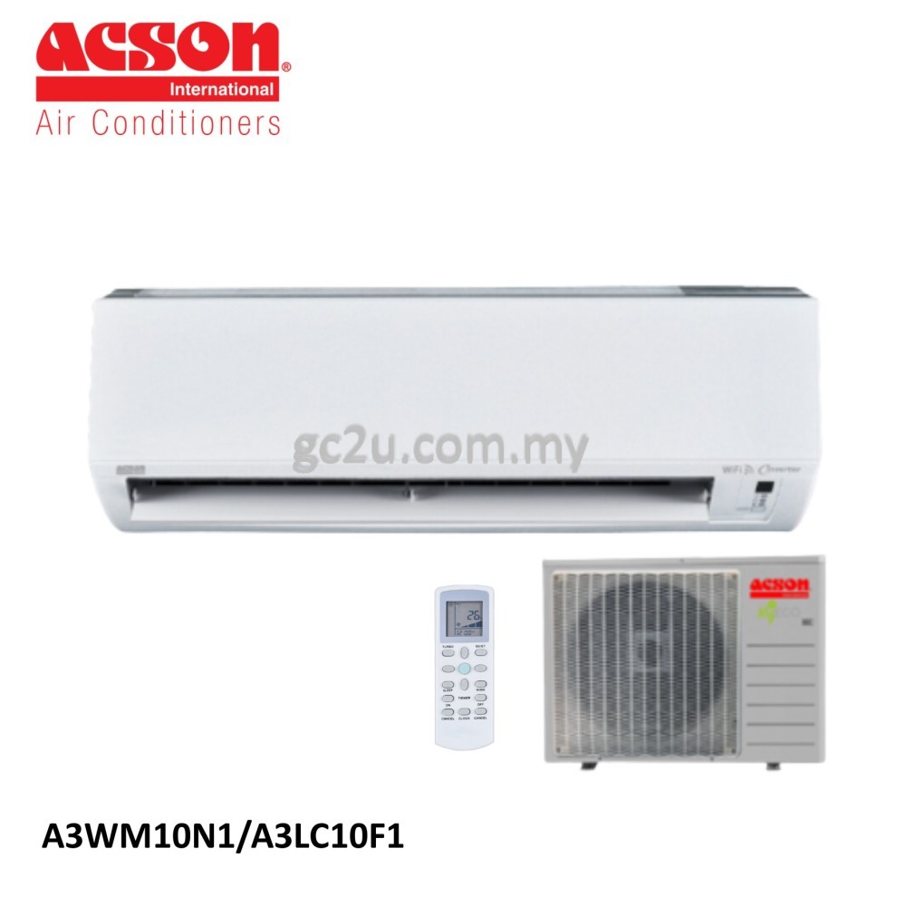 Acson 1.0HP AVO Series Non-Inverter Wall Mounted R32 Air Conditioner