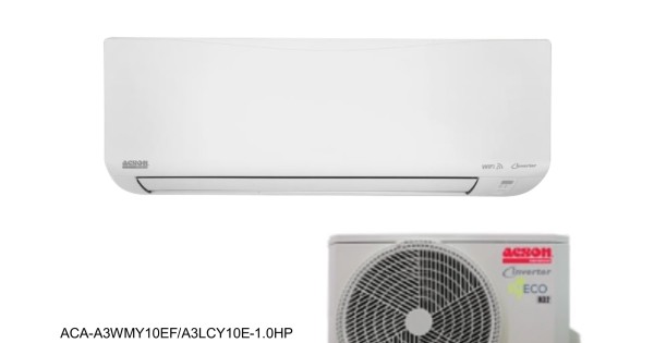 ACSON A3WMY10EF/A3LCY10E INVERTER VIENTO BUILT IN WIFI R-32 1.0HP