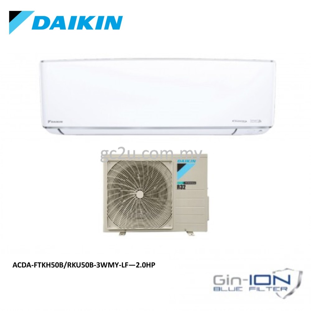 DAIKIN WALL MOUNTED SMARTO WIFI INVERTER R32 (GIN ION) AIR CONDITIONER