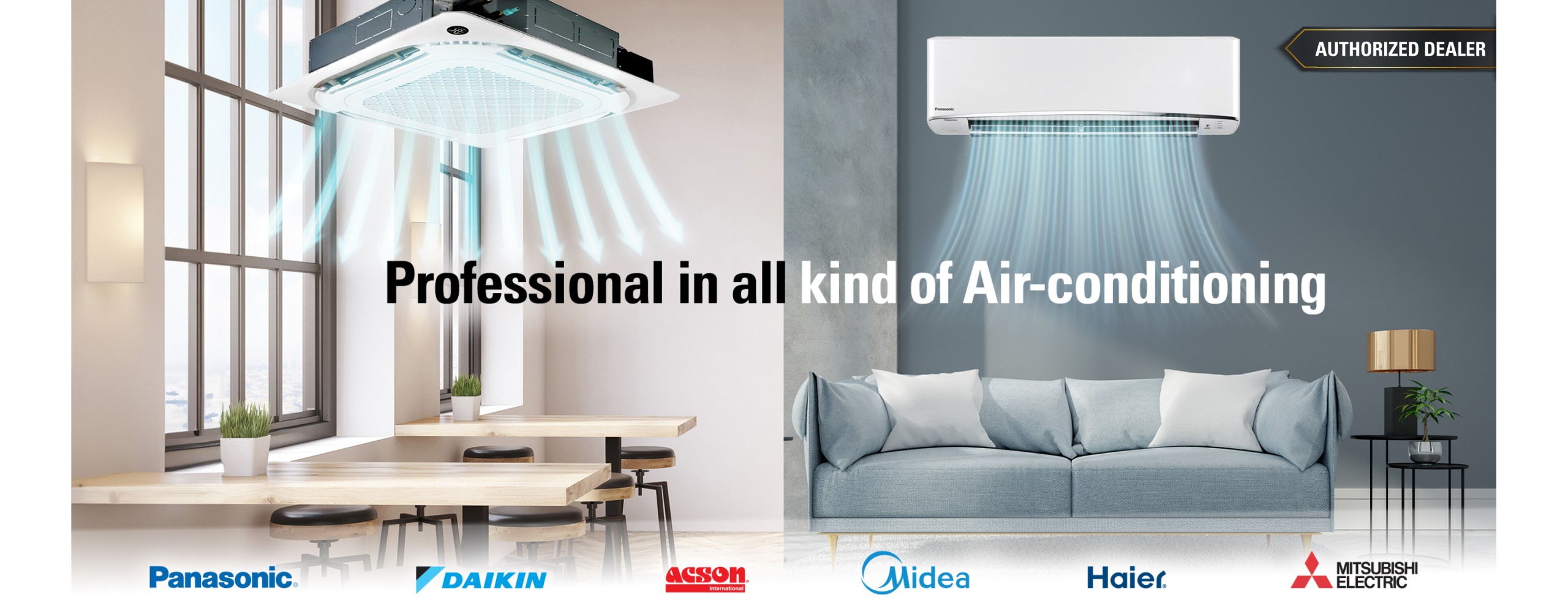 Trusted Air-Conditioners & Spare Parts Distributor in Malaysia