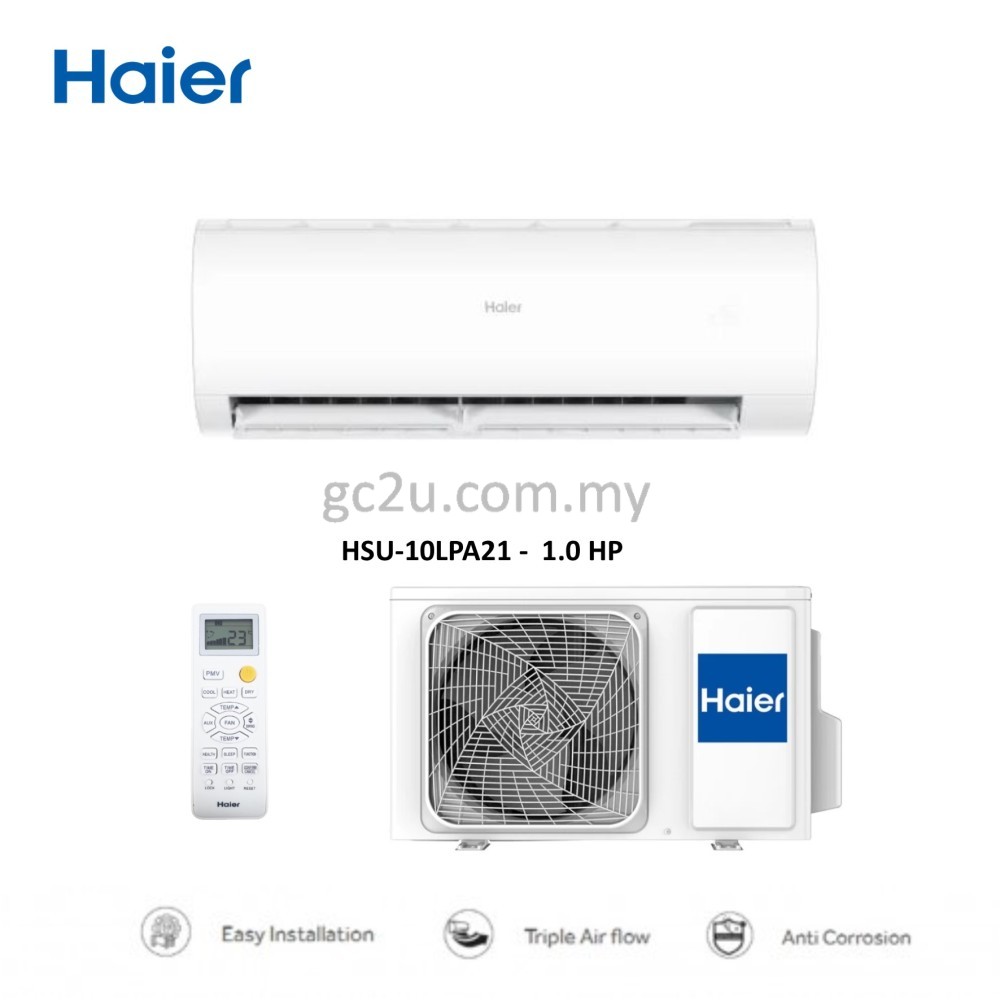 Haier 1.0HP Non-Inverter LPA Series R32 Wall Mounted Air Conditioner
