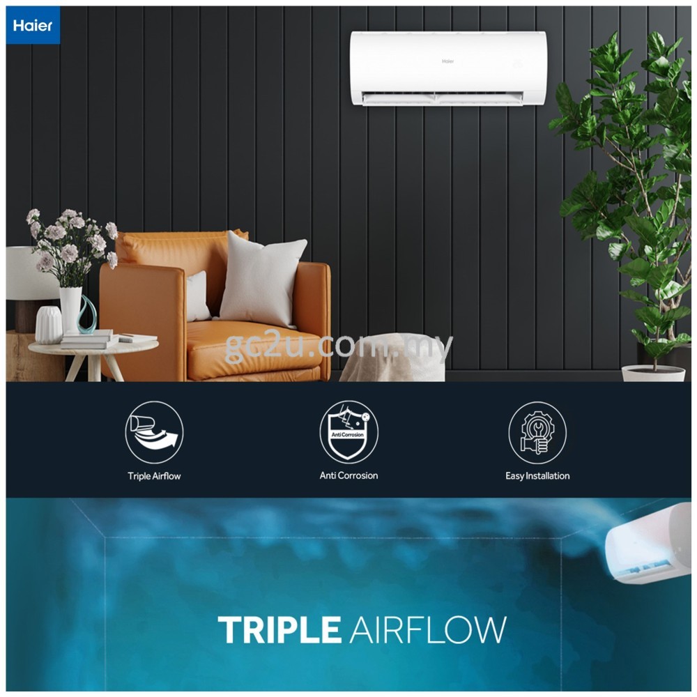 HAIER WALL MOUNTED NON-INVERTER R32 AIR CONDITIONER