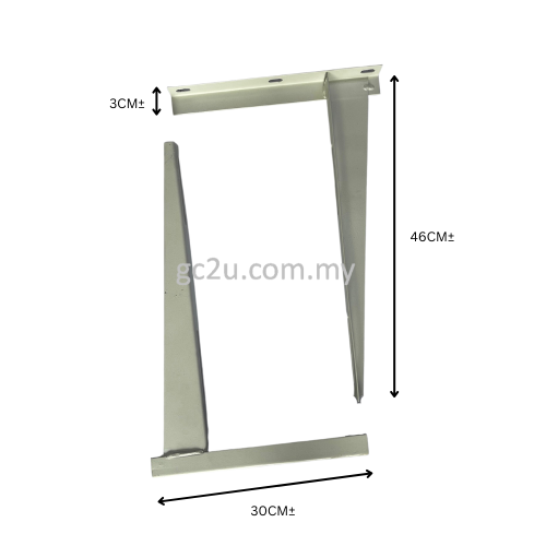 Bracket & Steel Blade