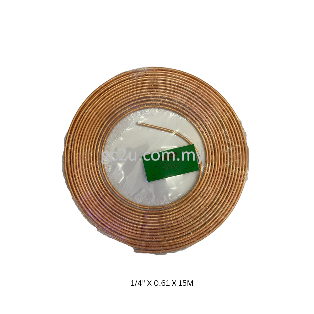 COPPER TUBE ACSON 1/4"
