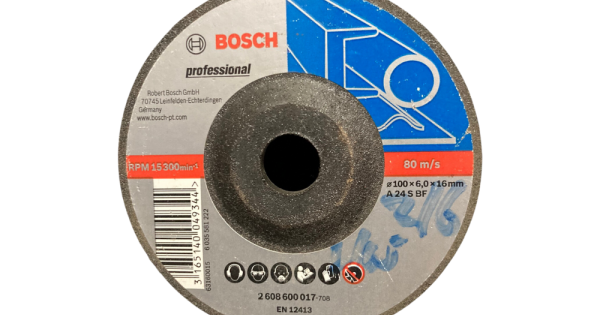 H-GRINDING DISC BOSCH 4 6 X 16MM 2608600017
