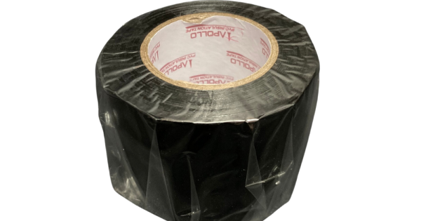 T-PVC BLACK TAPE (APOLLO) 48MM X 18M