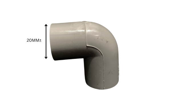 ELBOW PVC 20MM 3/4"