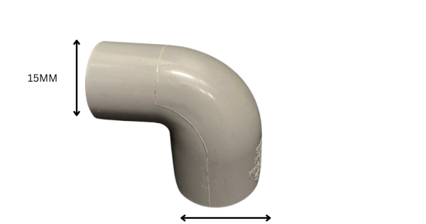 ELBOW REDUCER PVC 20MM X 15MM